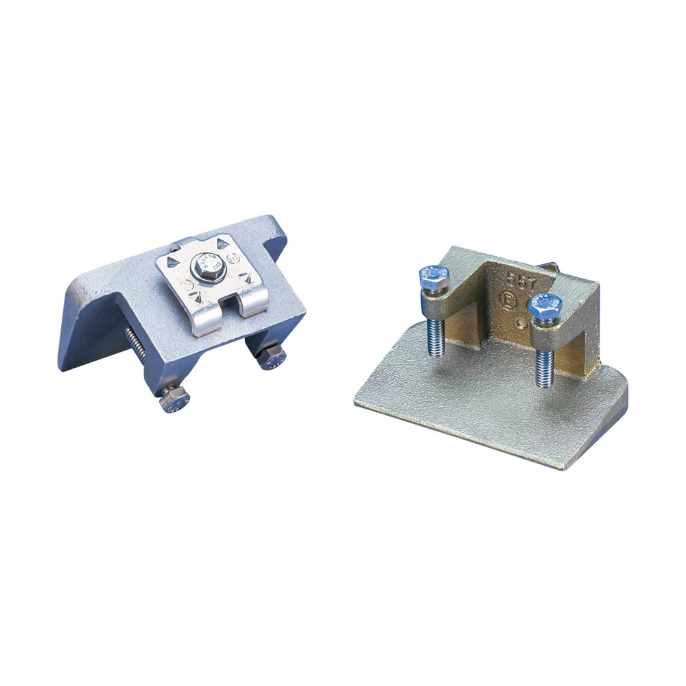 nVent Erico LPC557L Cast Two Bolt Beam Bonding Clamp, Copper, Tinned ...