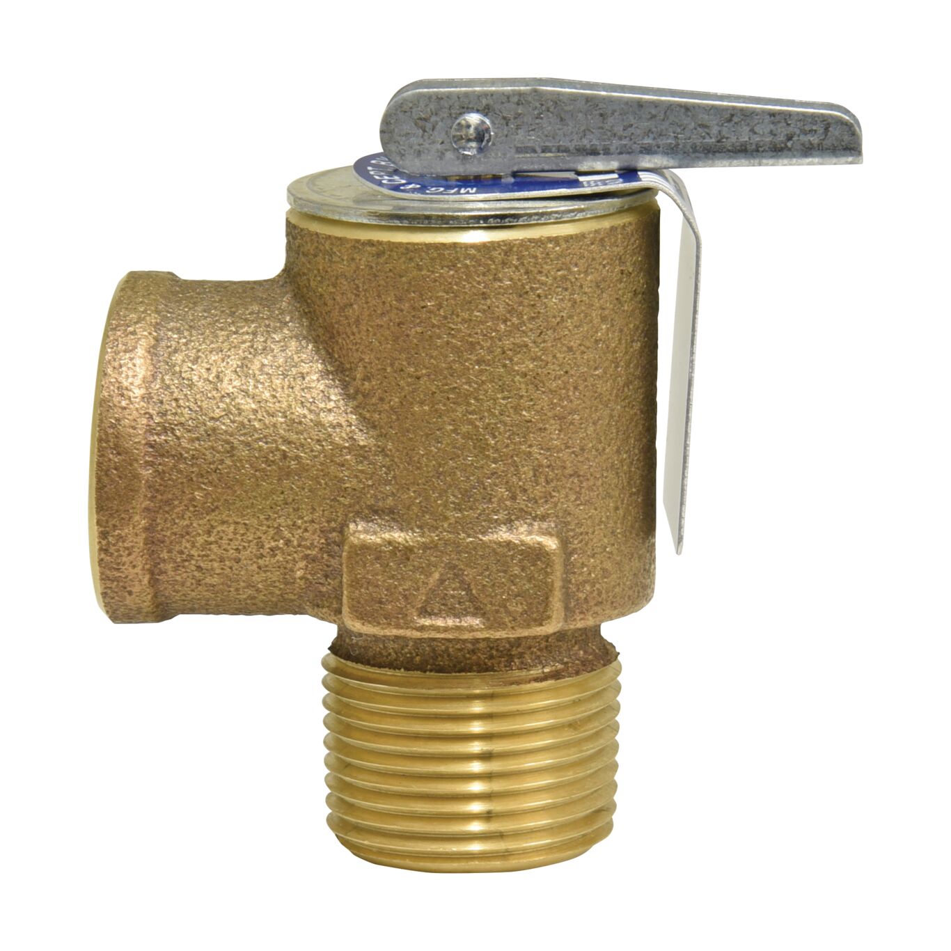 Watts M335M2-030 335 Series Bronze Boiler Pressure Relief Valve Male I ...