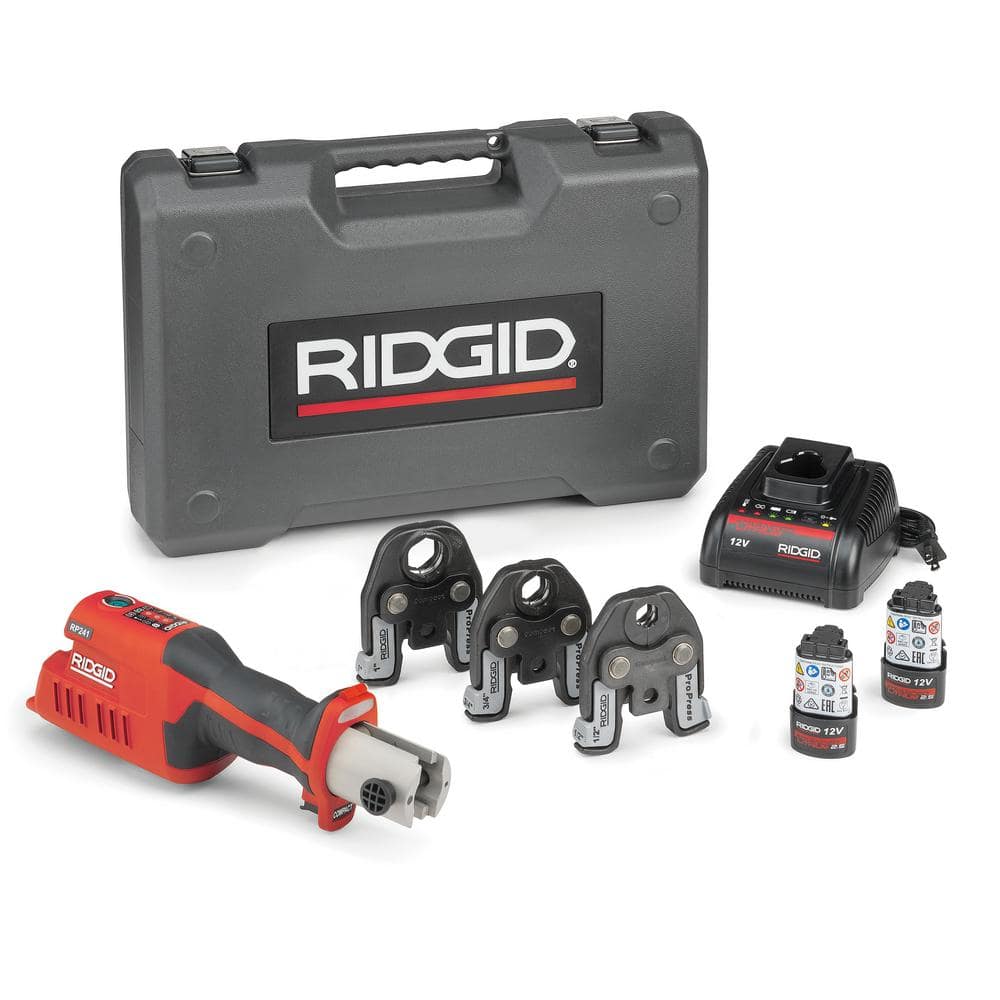 RIDGID TOOLS 48433 MegaPress 1/2 in. Compact Jaw – Voomi Supply