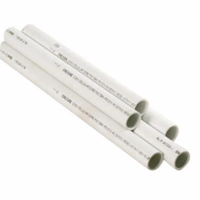 CRESLINE 50820 PVC SCH 40 DWV Solid Wall Plastic Pipe, 1-1/2 Inch ...