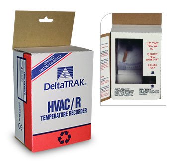DeltaTrak 17100 HVAC/R Single-Use Temperature Chart Recorder – Voomi Supply