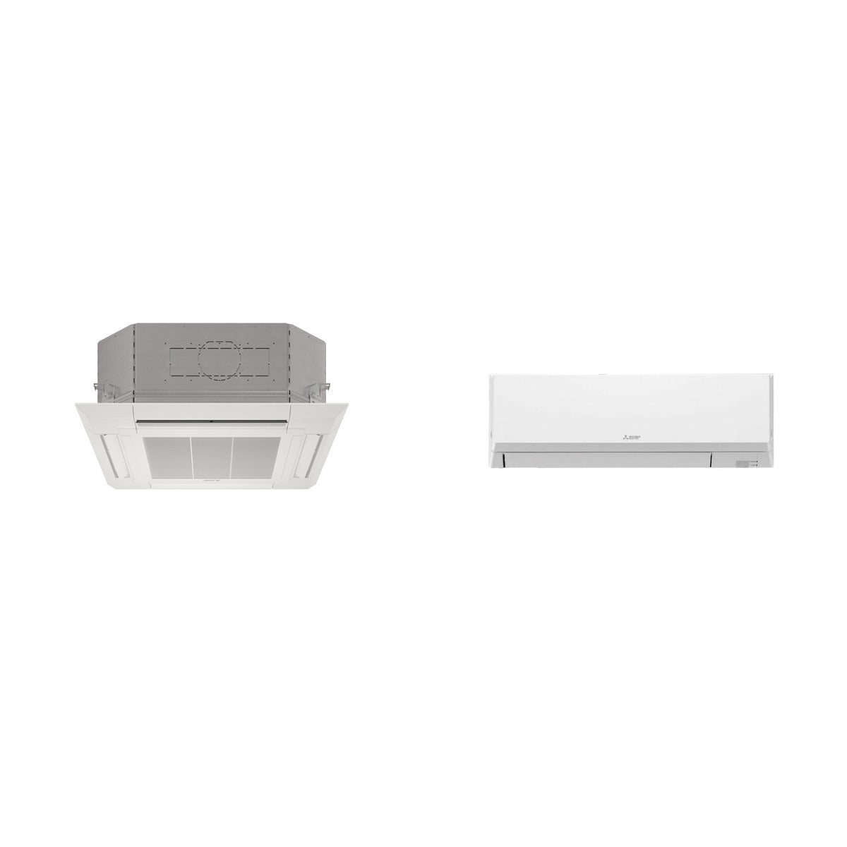 MITSUBISHI ELECTRIC Single-Zone PUY-AK12NL+PKA-AL12NL - 12.4K BTU 24.8 ...