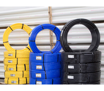 Cresline Plastic Pipe 19785 CE Blue 2 In. CTS x 100 Ft. SIDR 9 Blue Po ...