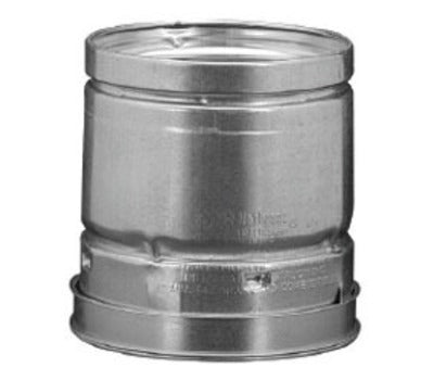 HART & COOLEY 5RP4 5 x 48 in. Lock Ring G90 Galvanized Steel Round Ven ...