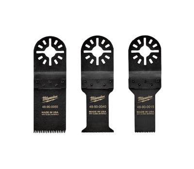 Milwaukee 48-90-1000 Multi-Tool Blade KT Power 3-Piece Multi-Tool Blad ...