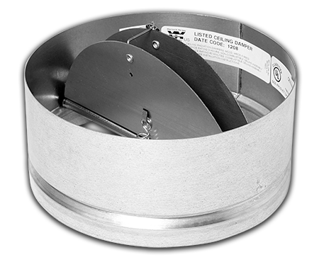 Metal-Fab MRCD117 Ceiling Radiation Damper – Voomi Supply