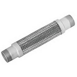 FLEX-HOSE FH3211=0M0M0150 Flex-Hose 2 X 15 CS Threaded SS Braid Connec ...