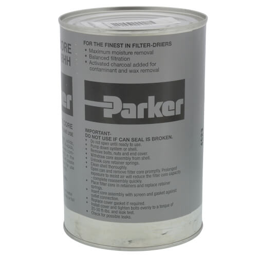 Parker Hannifin 450095-001 48 Cubic Charcoal Burnout Refrigerant Filter ...