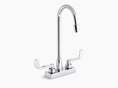 Kohler K-7305-5A-CP Triton Centerset Commercial Bathroom Sink Faucet w – Voomi Supply