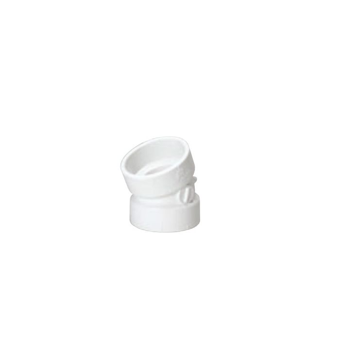 MUEL 05900 PVC DWV 22-1/2 Degree Elbow, 2 Inch, Hub End – Voomi Supply