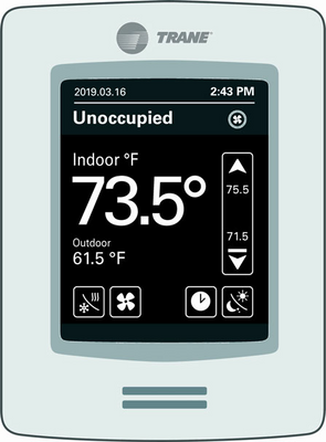 Trane BAYSENS924B Touch Screen Programmable Zone Sensor – Voomi Supply