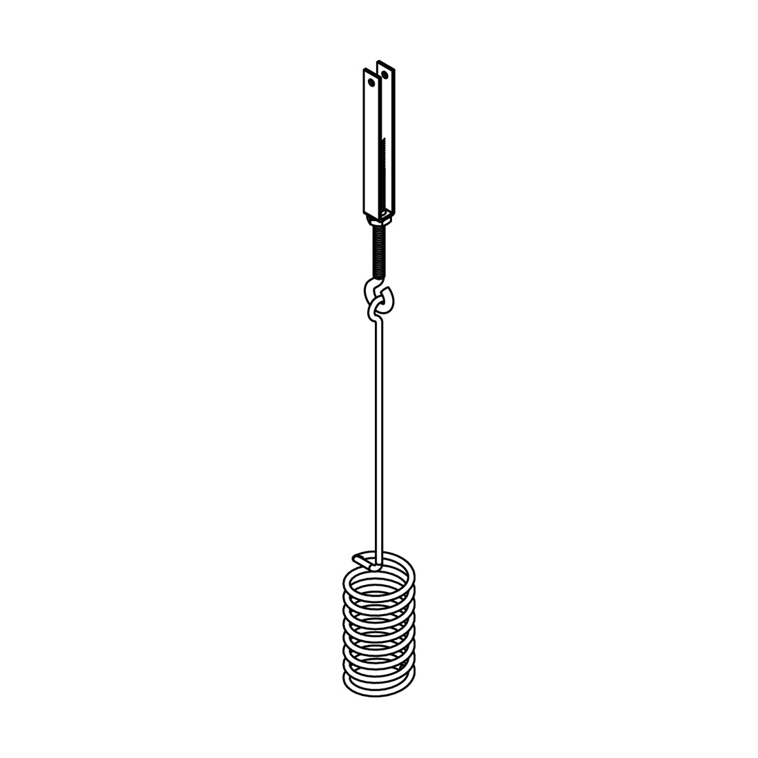 Central Brass SU-85-K 13-3/4 inches Linkage with Spring for 1675 Serie ...