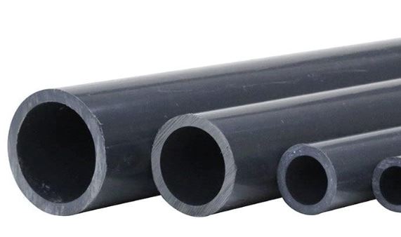 PORTER PIPE H0800500PG2000 5 Schedule 80 PVC Pipe Plain End 20 Ft ...
